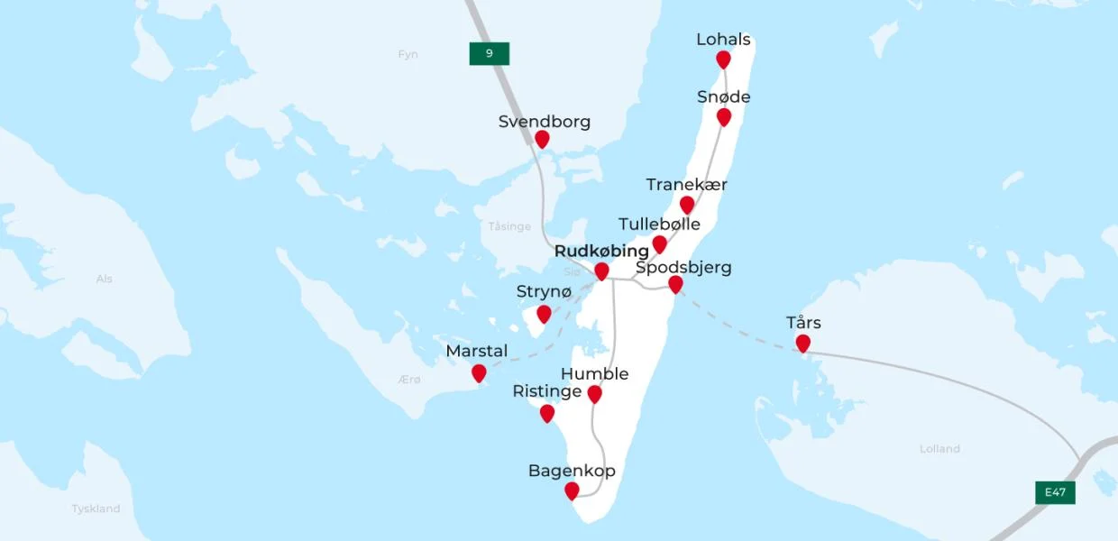 Book ophold eller miniferie | Rudkøbing Skudehavn | Bestil online